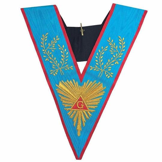 Memphis Misraim Worshipful Past Master Collar – Hand Embroidered ...